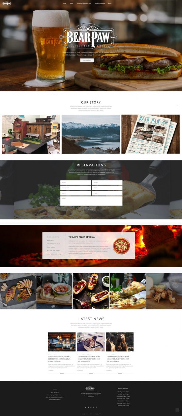 The Bear Paw Bar and Grill – Brushpic